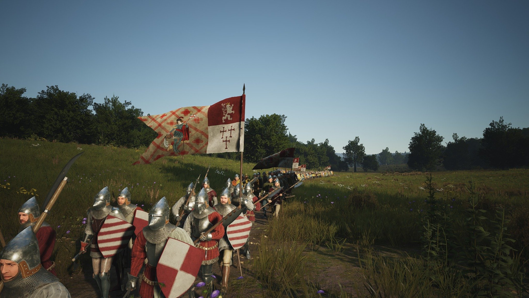 Manor Lords Battle March HD Wallpaper