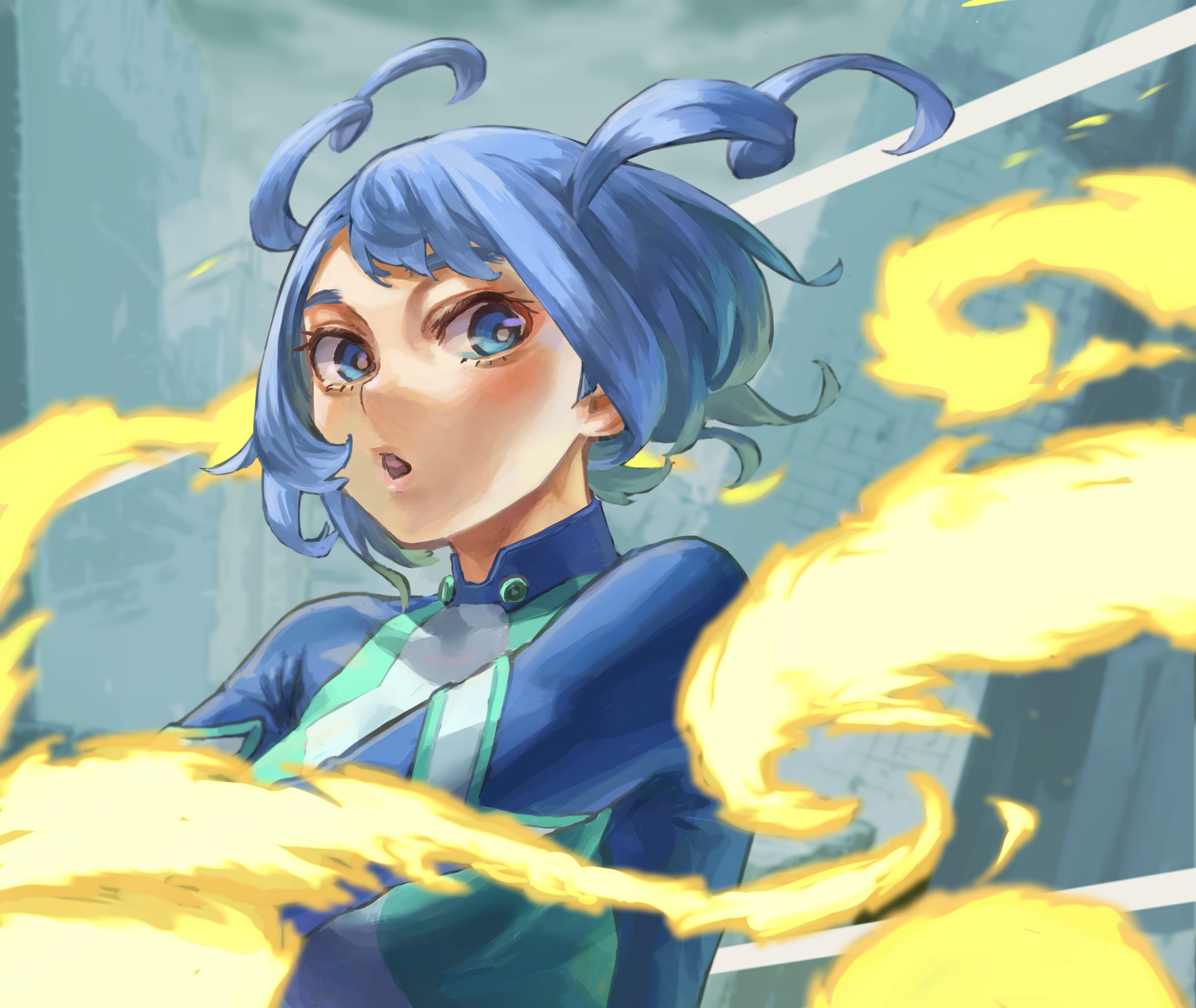 Download Anime My Hero Academia Nejire Hado HD Wallpaper by 四方山与太話