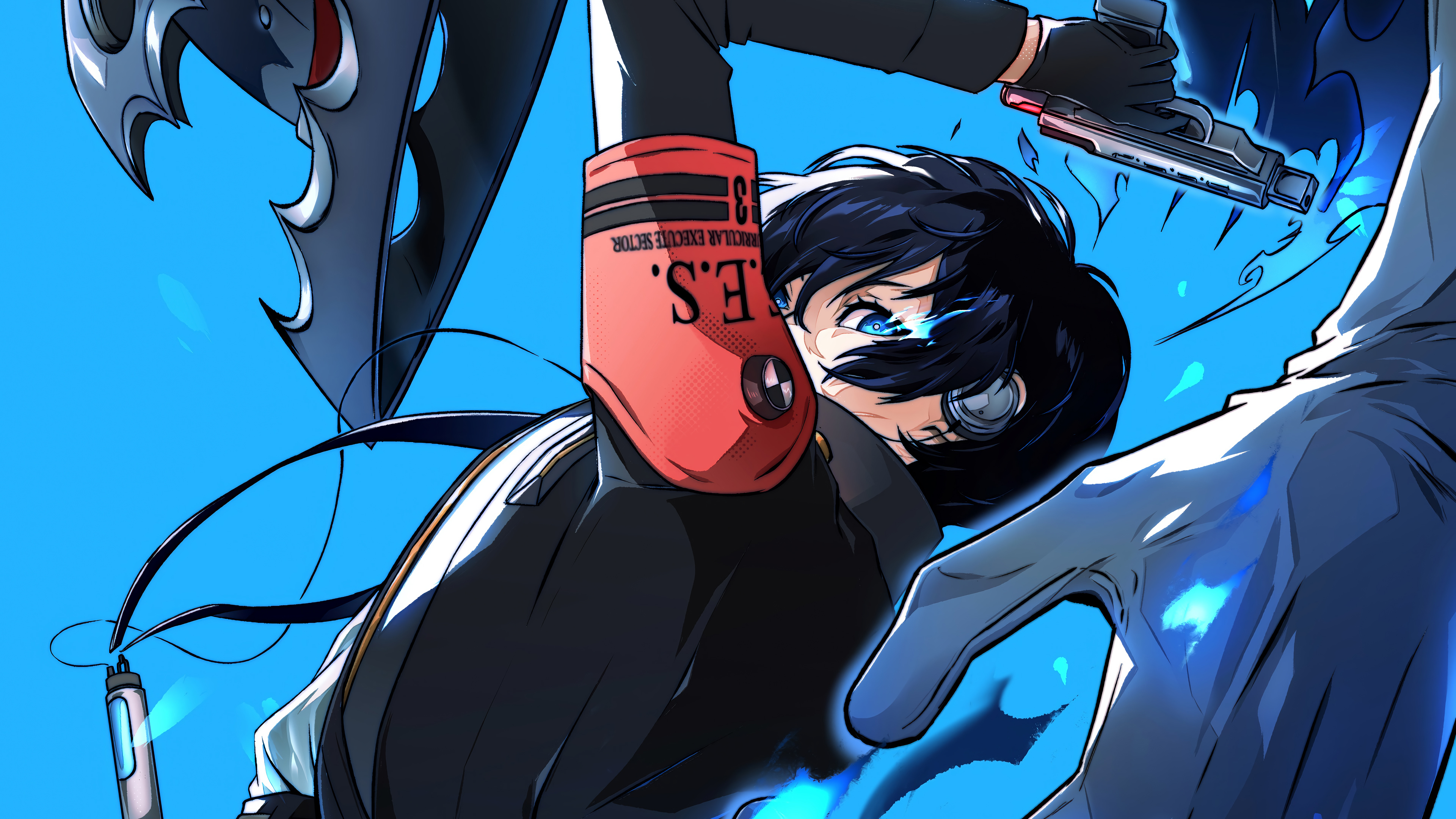 Persona 3 Reload - Makoto Yuki 4K Ultra HD Wallpaper by seeunanda