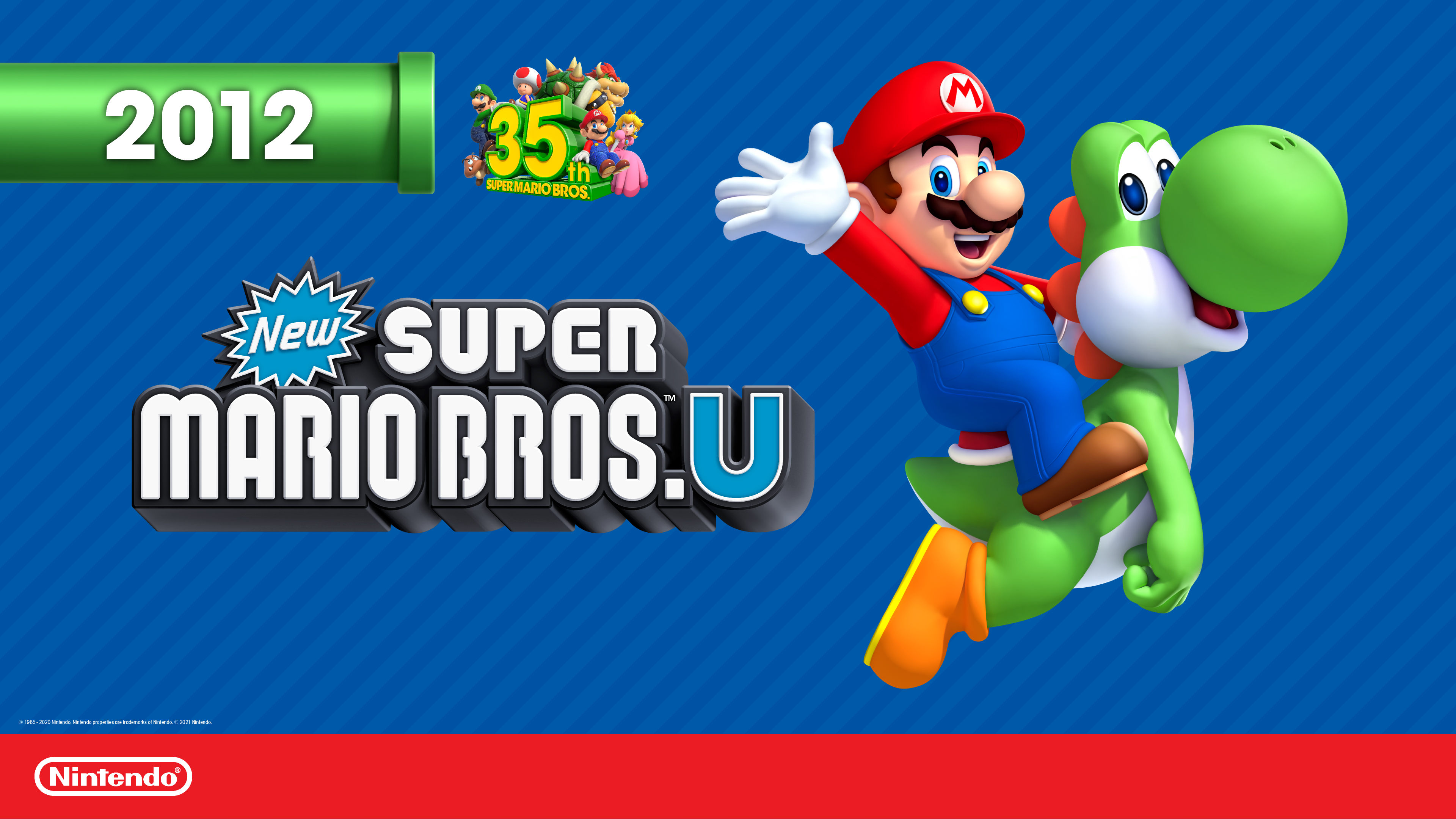 Download New Super Mario Bros. U 4k Ultra HD Wallpaper