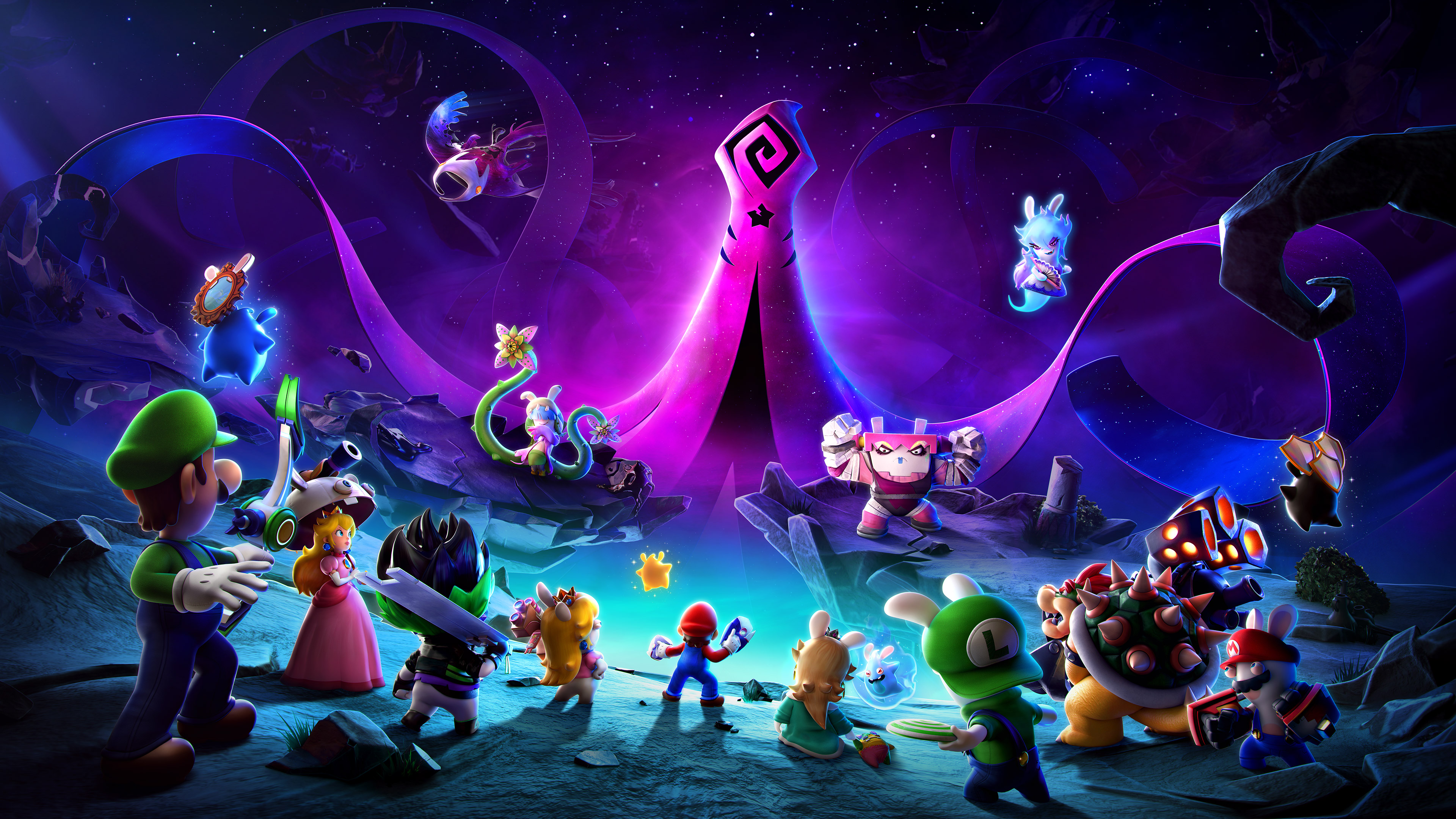 Download Mario + Rabbids Sparks Of Hope 4k Ultra HD Wallpaper