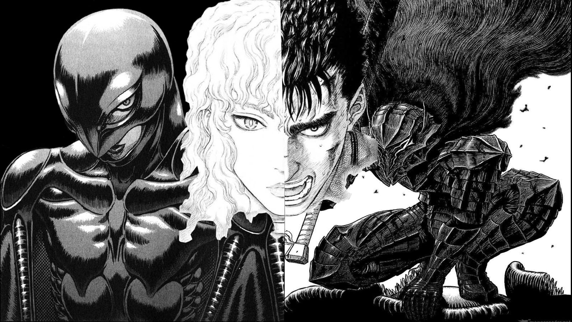 Epic Manga Legends HD Wallpaper: Dark Heroes United