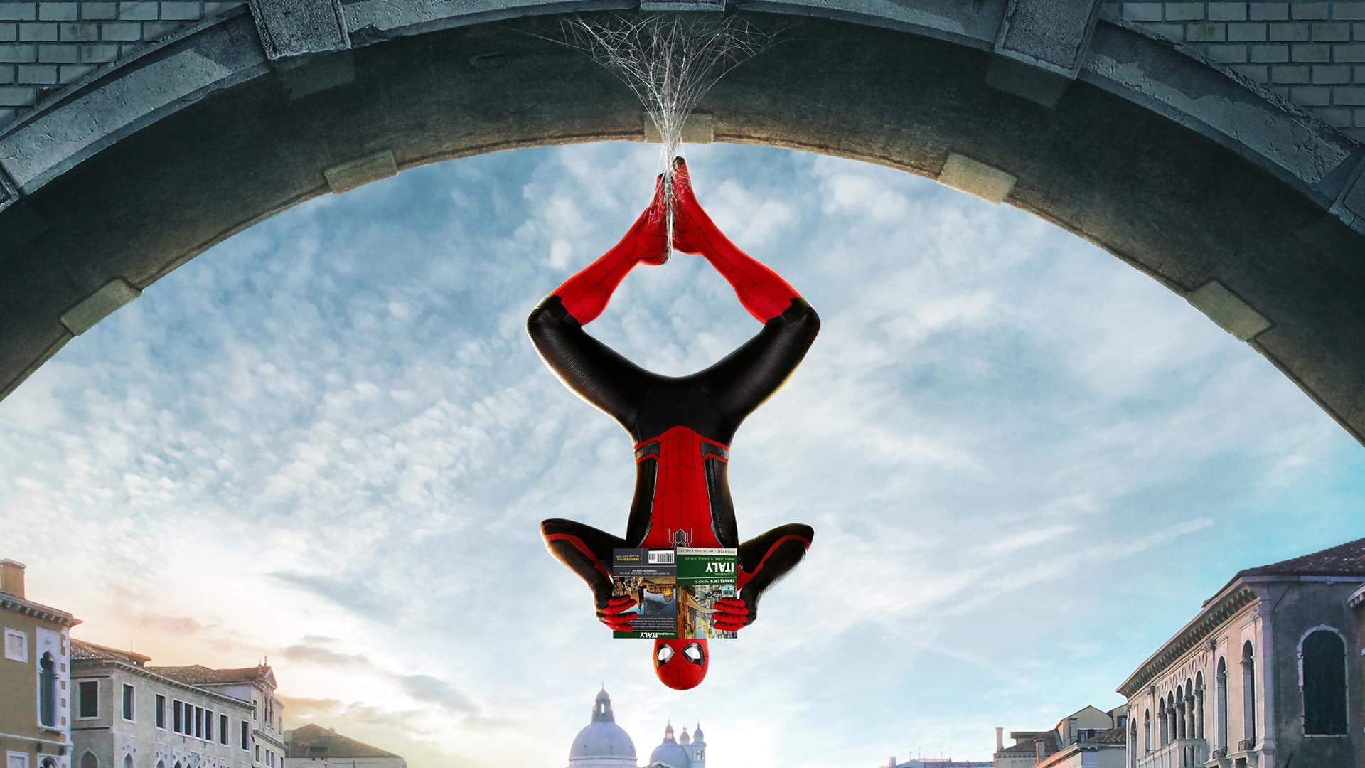 Spider-Man Far From Home HD Wallpaper Featuring Tom Holland’s Iconic ...