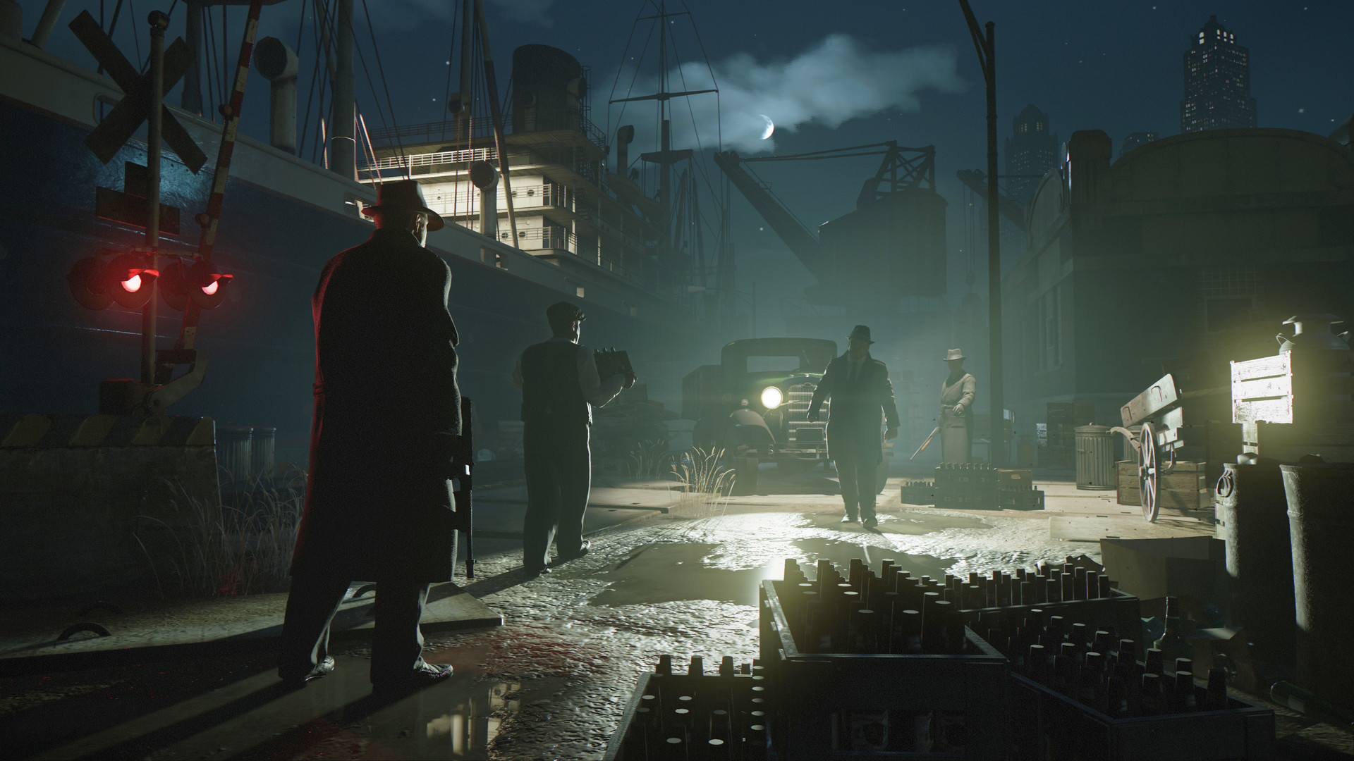 Mafia: Definitive Edition - Docks Tension HD Wallpaper