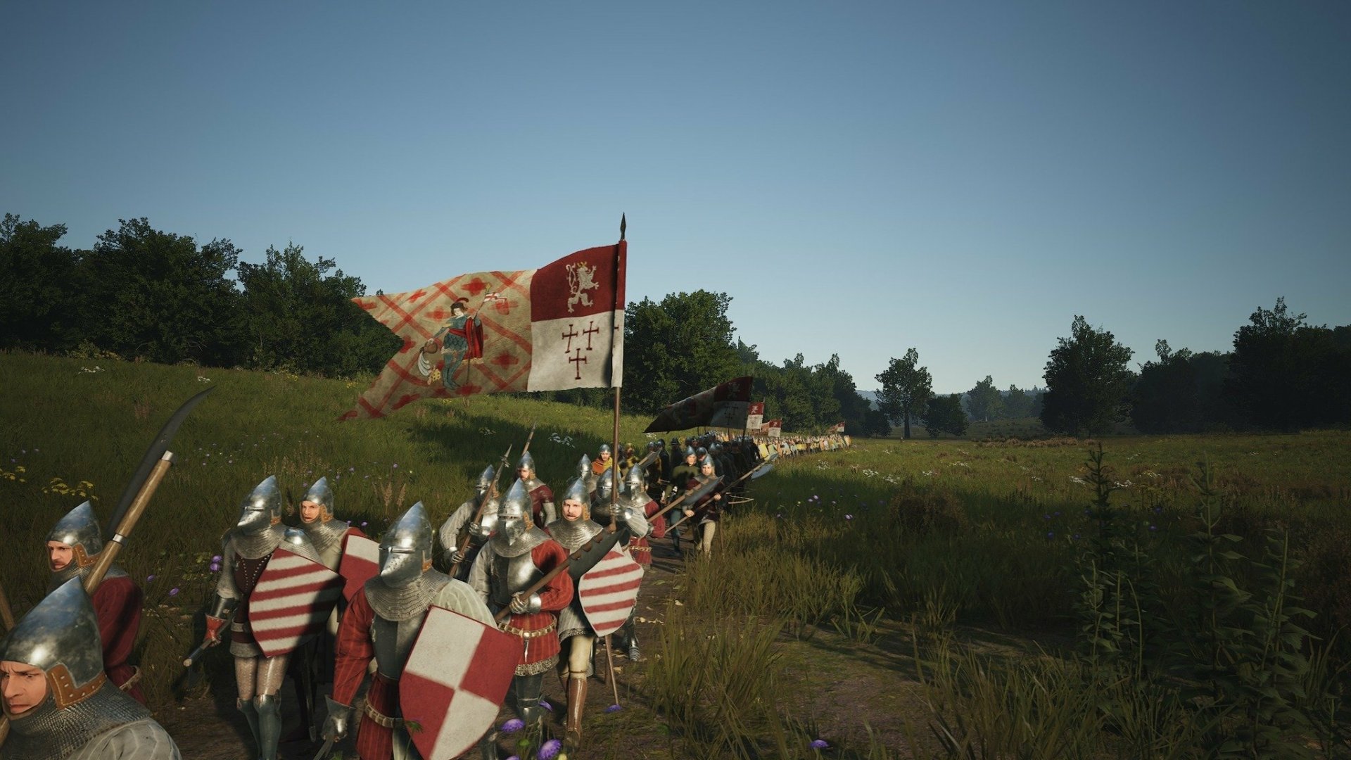 Manor Lords Battle March HD Wallpaper