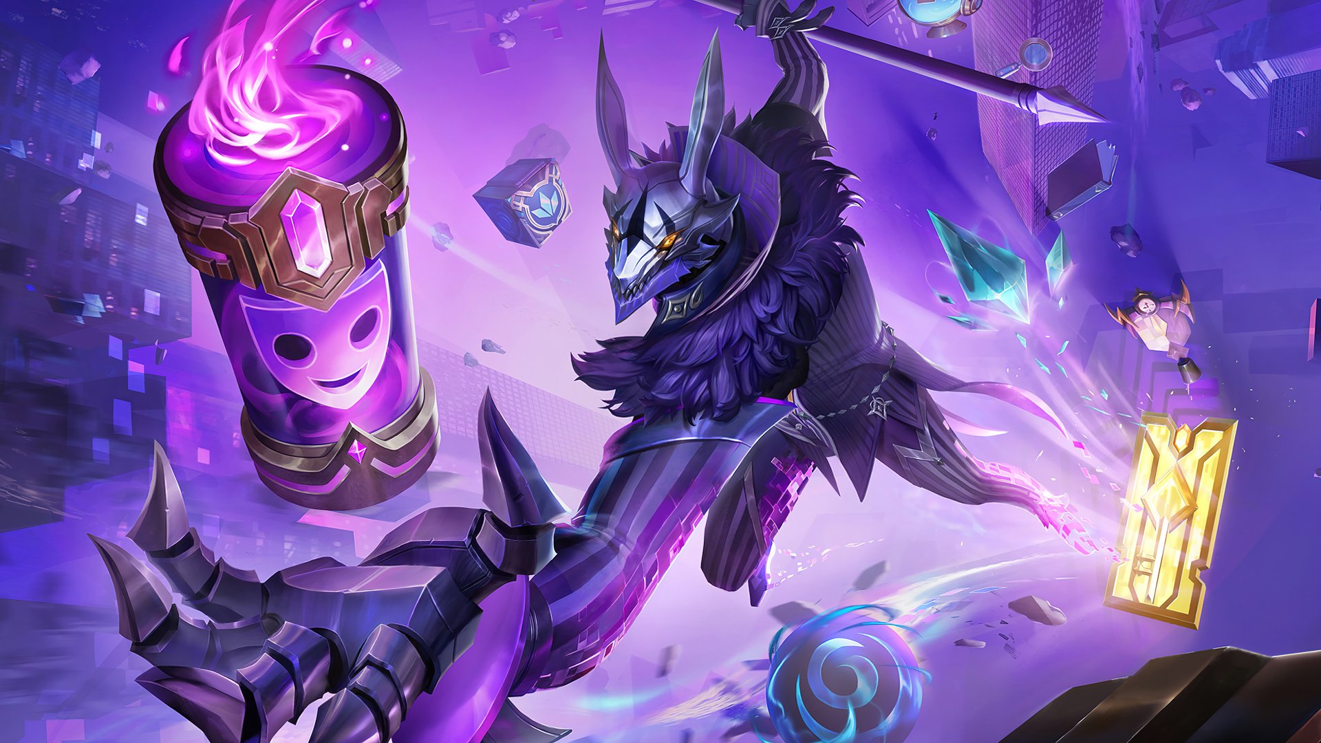 4K Ultra HD Nasus - League of Legends Wallpaper