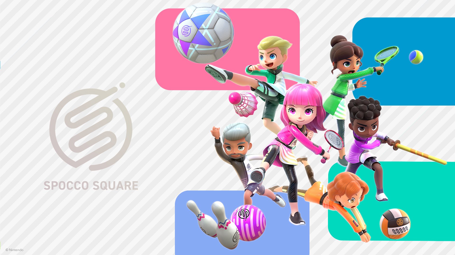 Download Nintendo Switch Sports HD Wallpaper