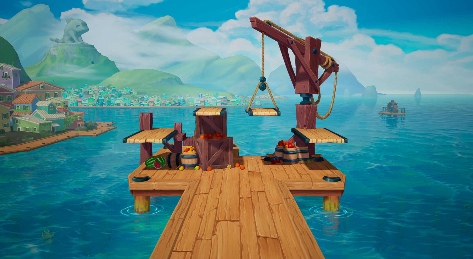 Rivals 2 Coastal Pier HD Wallpaper