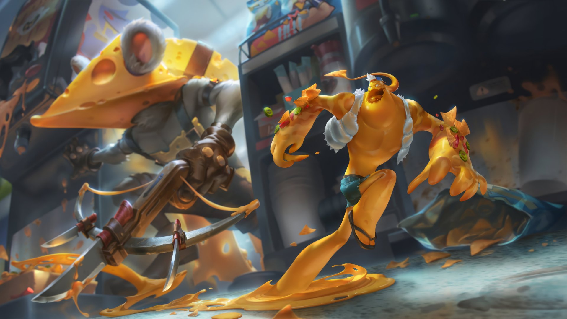 Zac Clash - League of Legends 8K Ultra HD Wallpaper