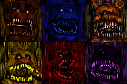 Nightmare Fredbear (Five Nights At Freddy's) - Desktop Wallpapers ...