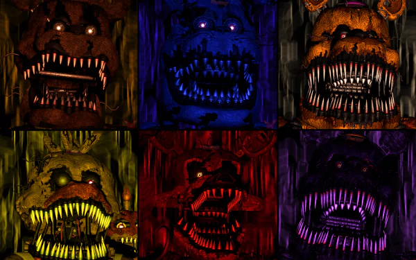 Nightmare Five Nights At Freddy s 4k Wallpapers And Backgrounds