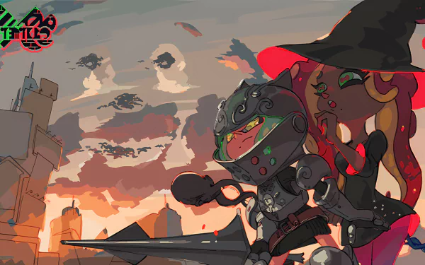 Splatoon 2 Inkling HD Wallpaper by Miitara