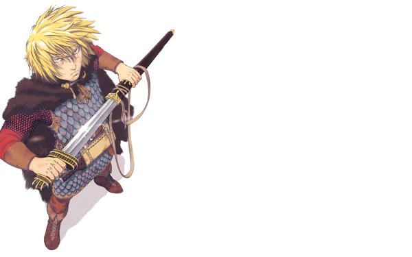 Thorfinn's Journey: An 8K Ultra HD Wallpaper from Vinland Saga