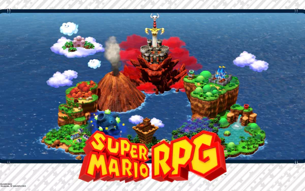 Super Mario RPG 2023 HD Wallpaper – Epic Gaming Adventure