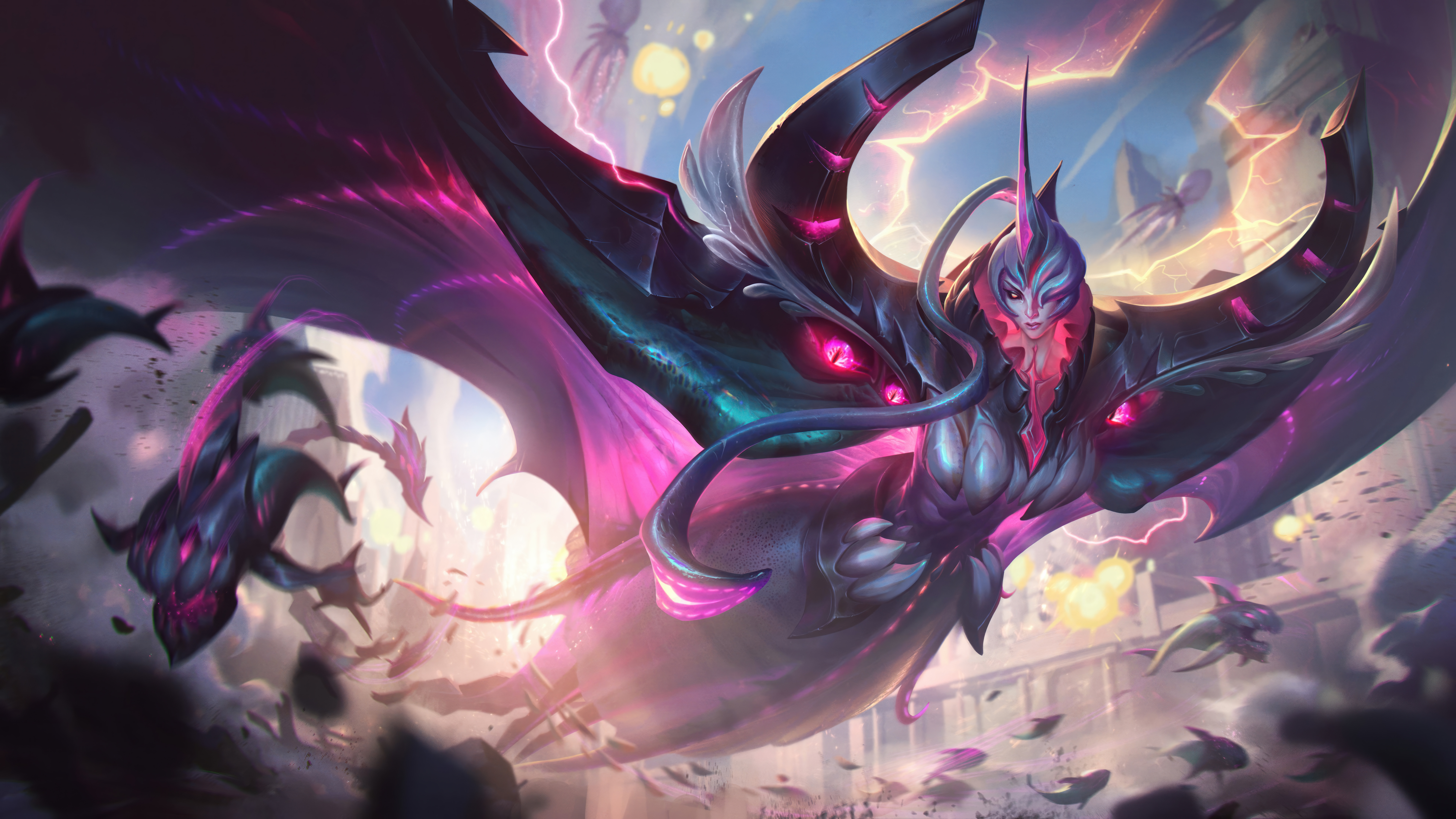 Bel'Veth from League of Legends - Stunning 8K Ultra HD Wallpaper