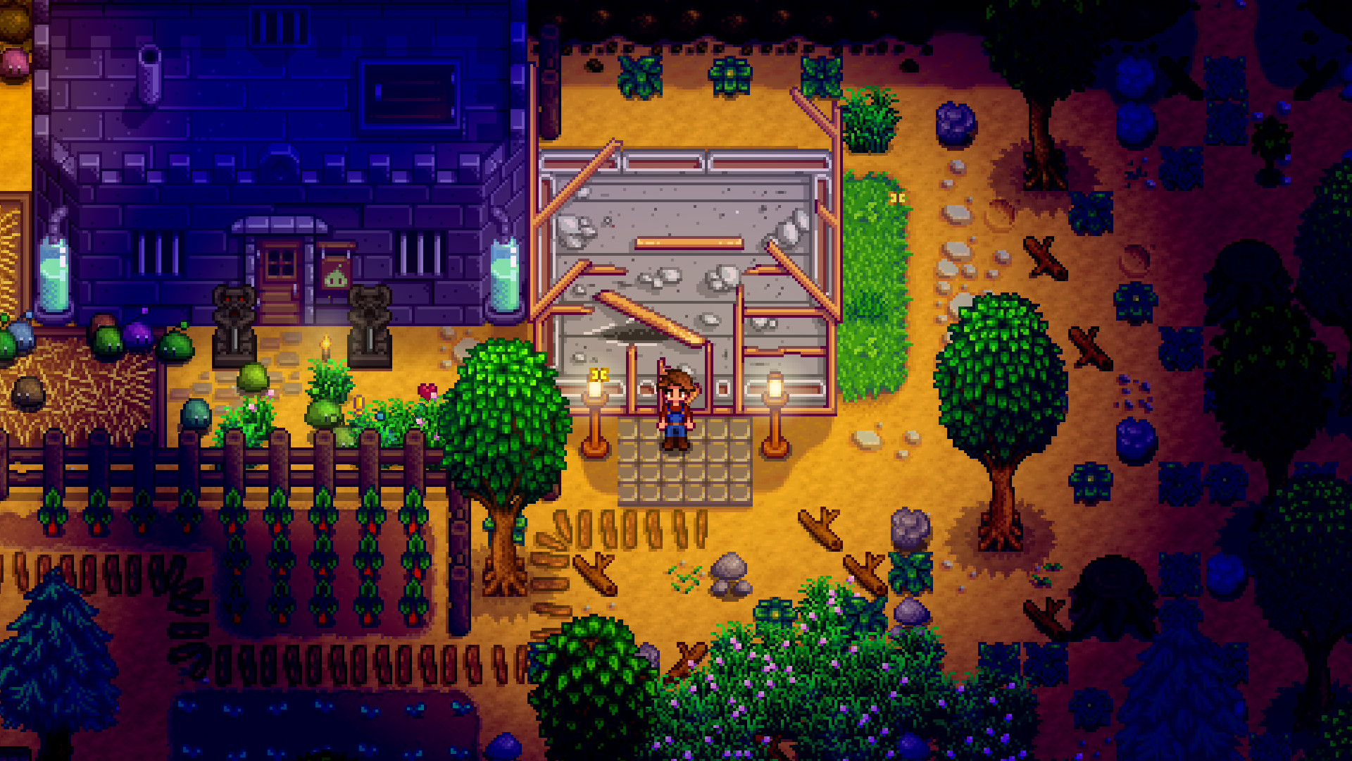 Stardew Valley HD Wallpaper: A Pixelated Farming Adventure