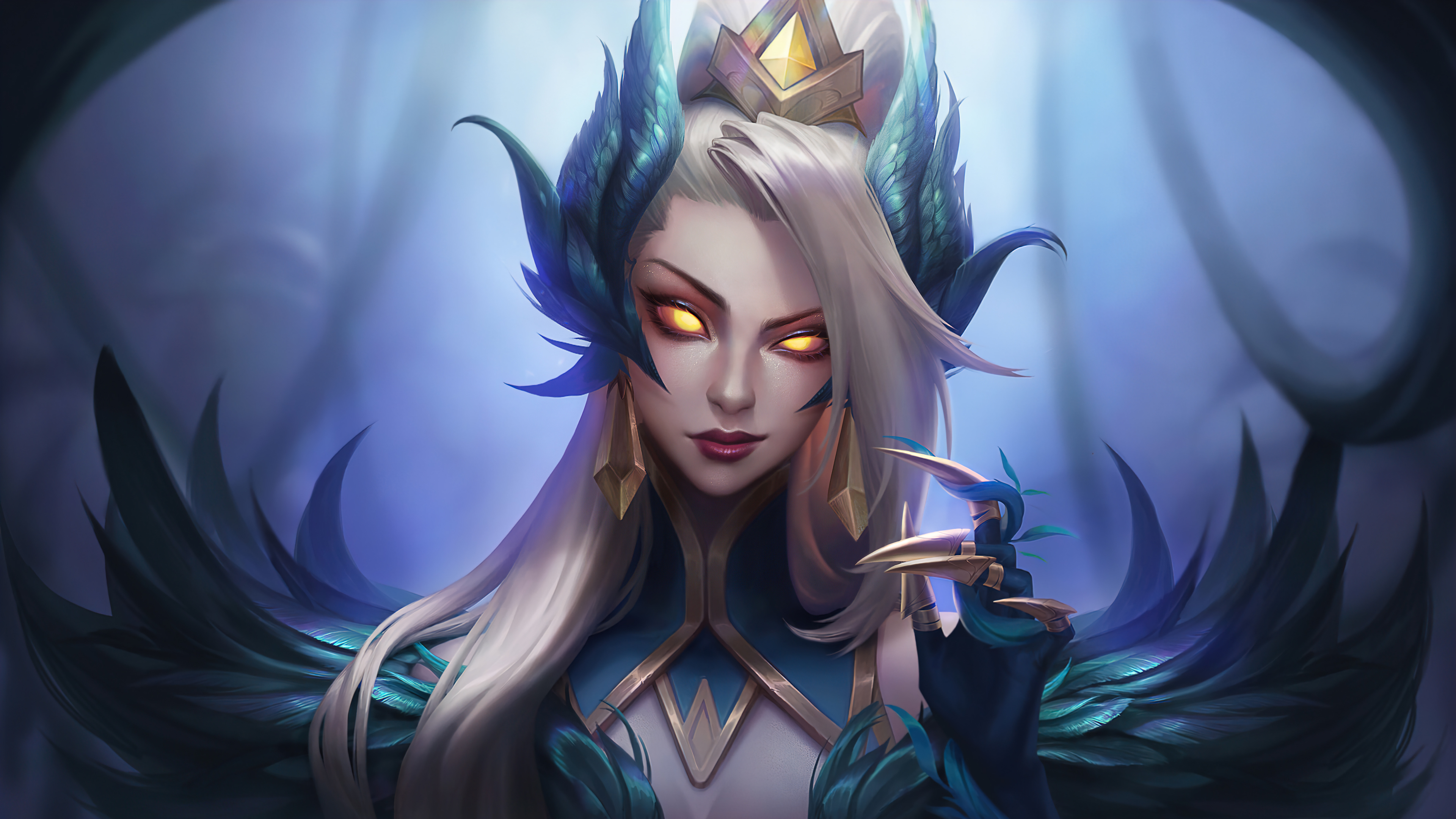 Zyra in League of Legends - Stunning 4K Ultra HD Wallpaper by ZILING REN