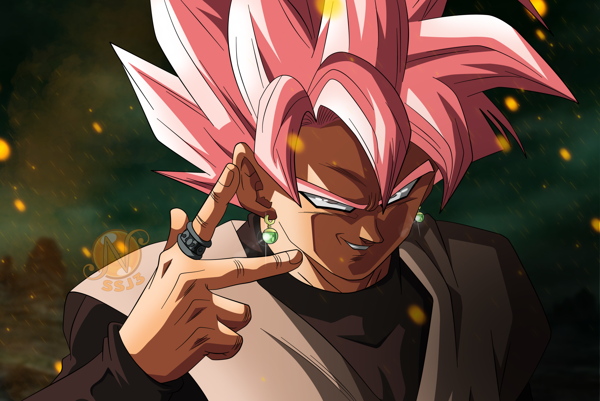 Super Saiyan Rosé 8k Wallpapers
