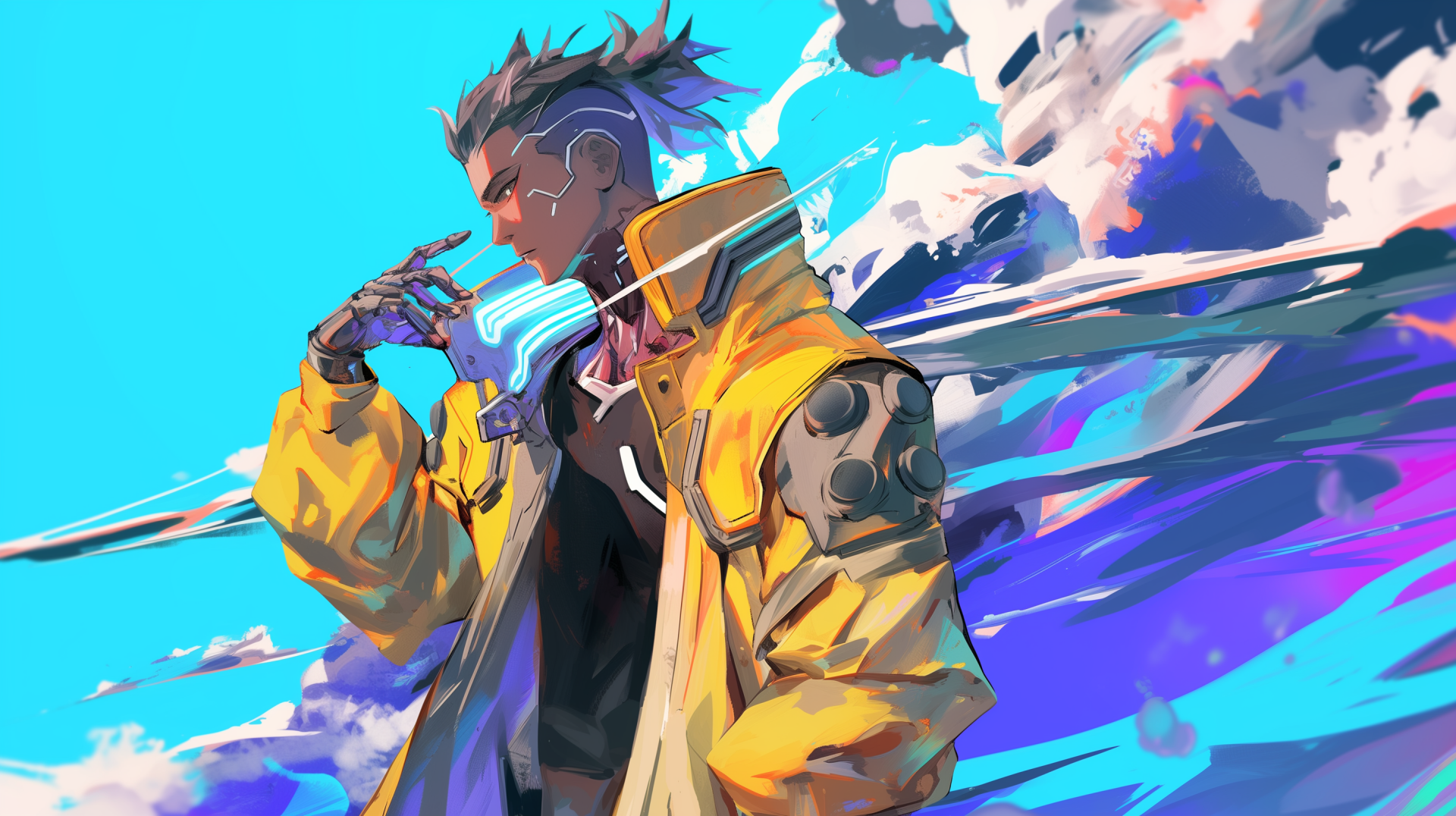David from Cyberpunk: Edgerunners HD Wallpaper by patrika