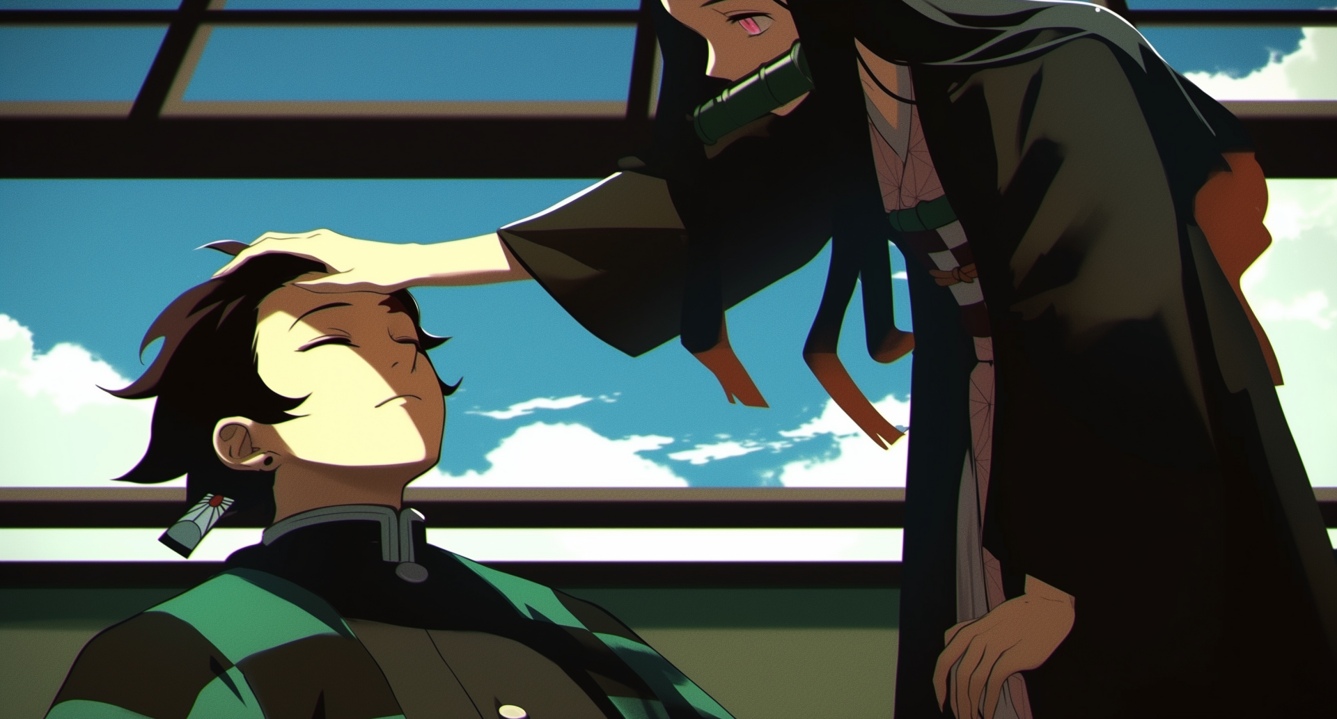 Tanjiro & Nezuko: HD Wallpaper from Demon Slayer by patrika