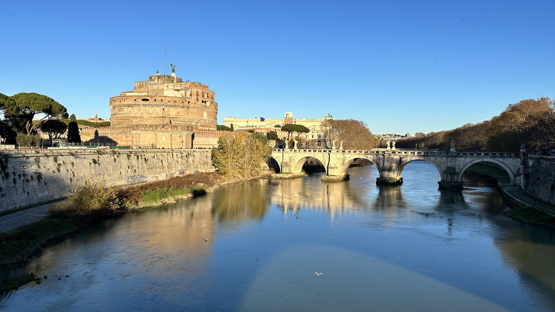 Rome’s Golden Sunset: Ultra HD Vatican Serenity Wallpaper by NALLELY ...