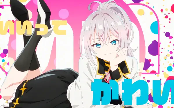 4K Ultra HD Anime Wallpaper: Alya's Hidden Feelings Story in Russian