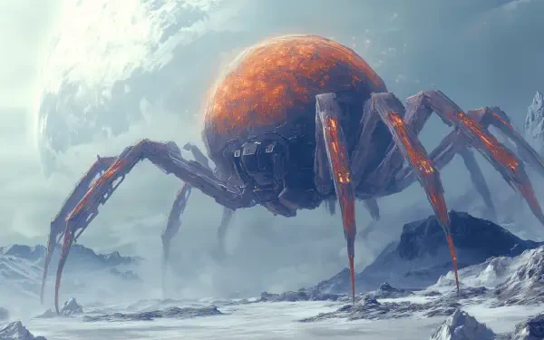 Spider Robot 4k Wallpapers
