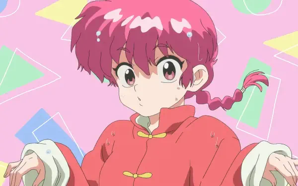 Ranma ½ Anime Girl 4K Ultra HD Wallpaper – Vibrant Ranma Saotome Art