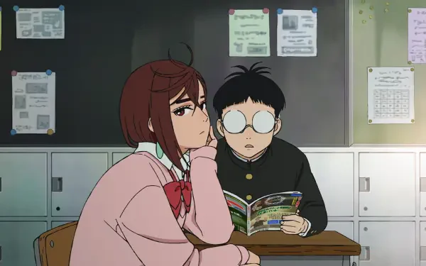 Dandadan Anime HD Wallpaper Featuring Ken Takakura Vibes