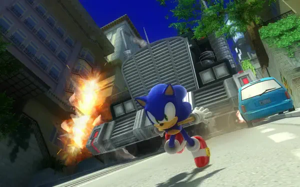 Sonic X Shadow Generations - 4K Ultra HD Wallpaper