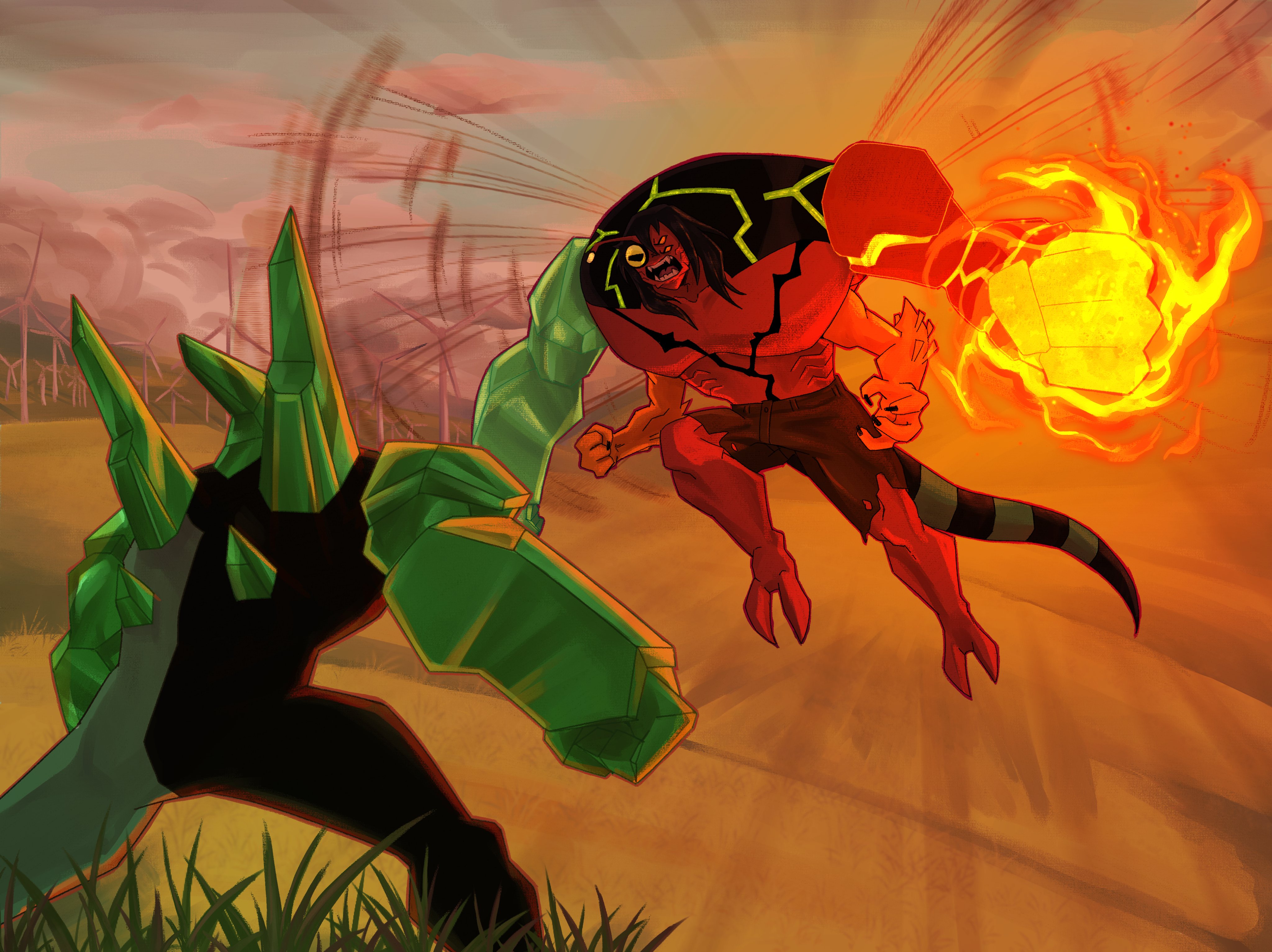 Diamond Head Ben 10 Alien Force