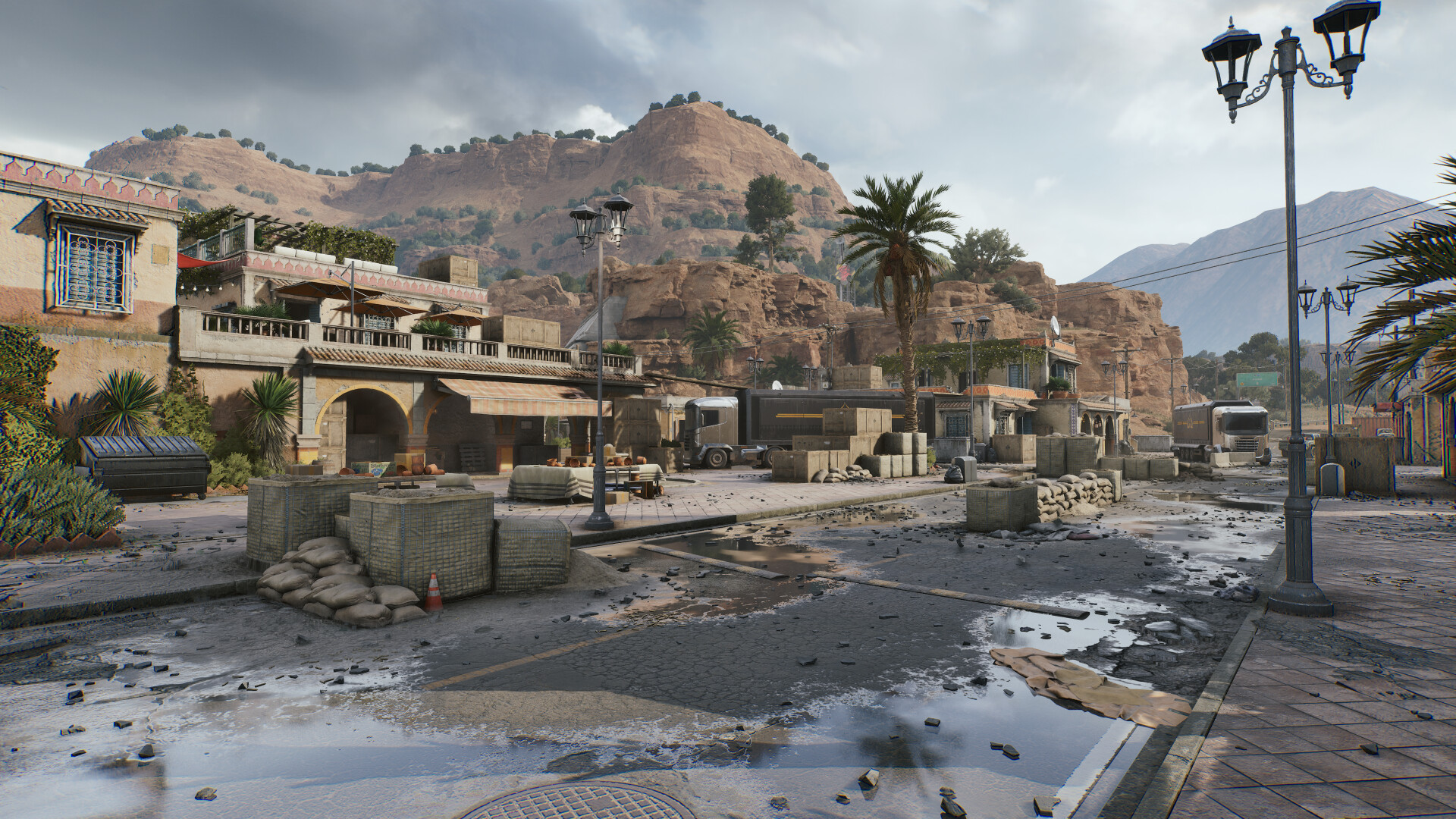 Delta Force HD Wallpaper: Tactical Desert Landscape