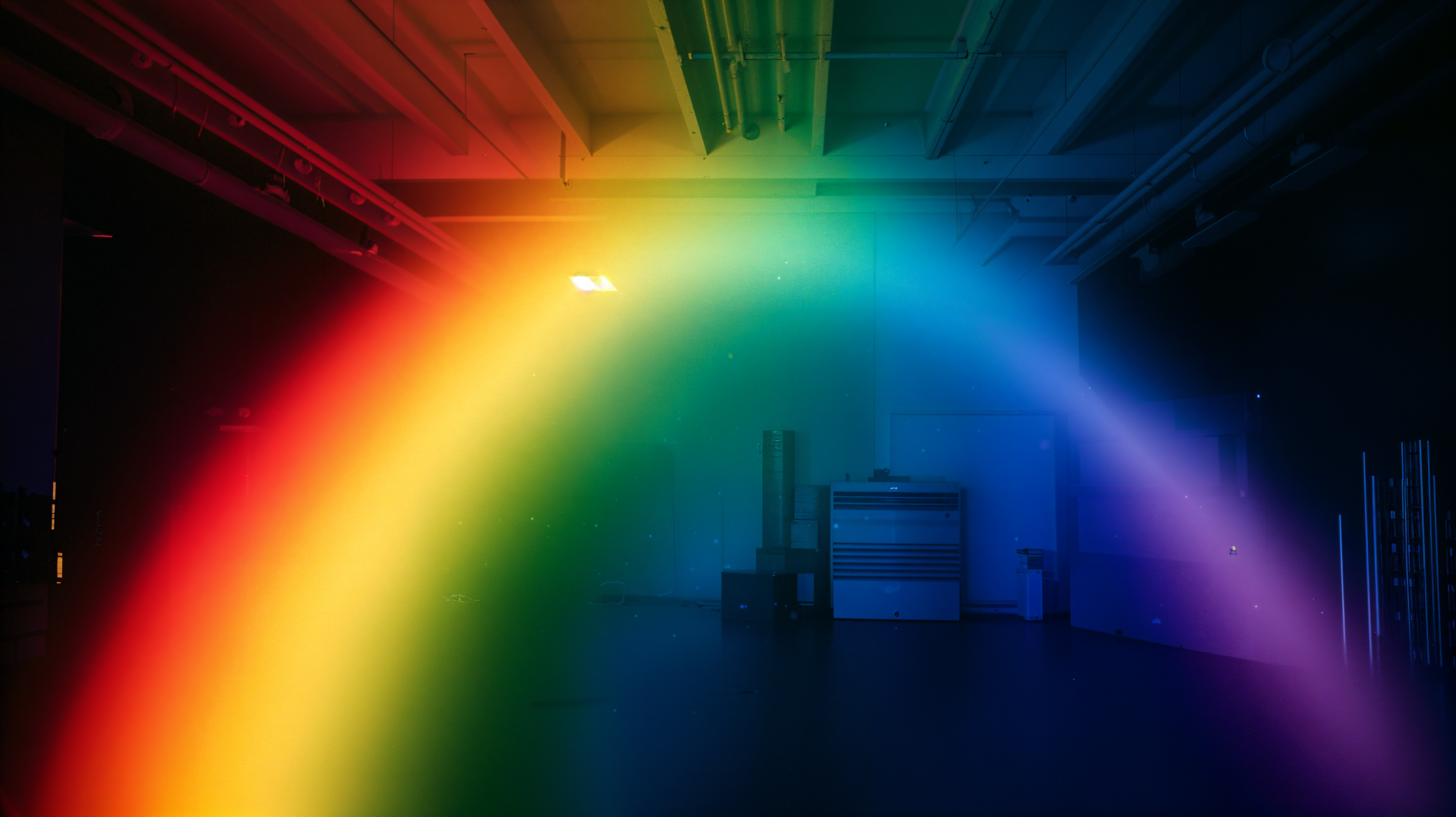 Vibrant Light Spectrum: 4K Ultra HD Wallpaper by QuantumCurator