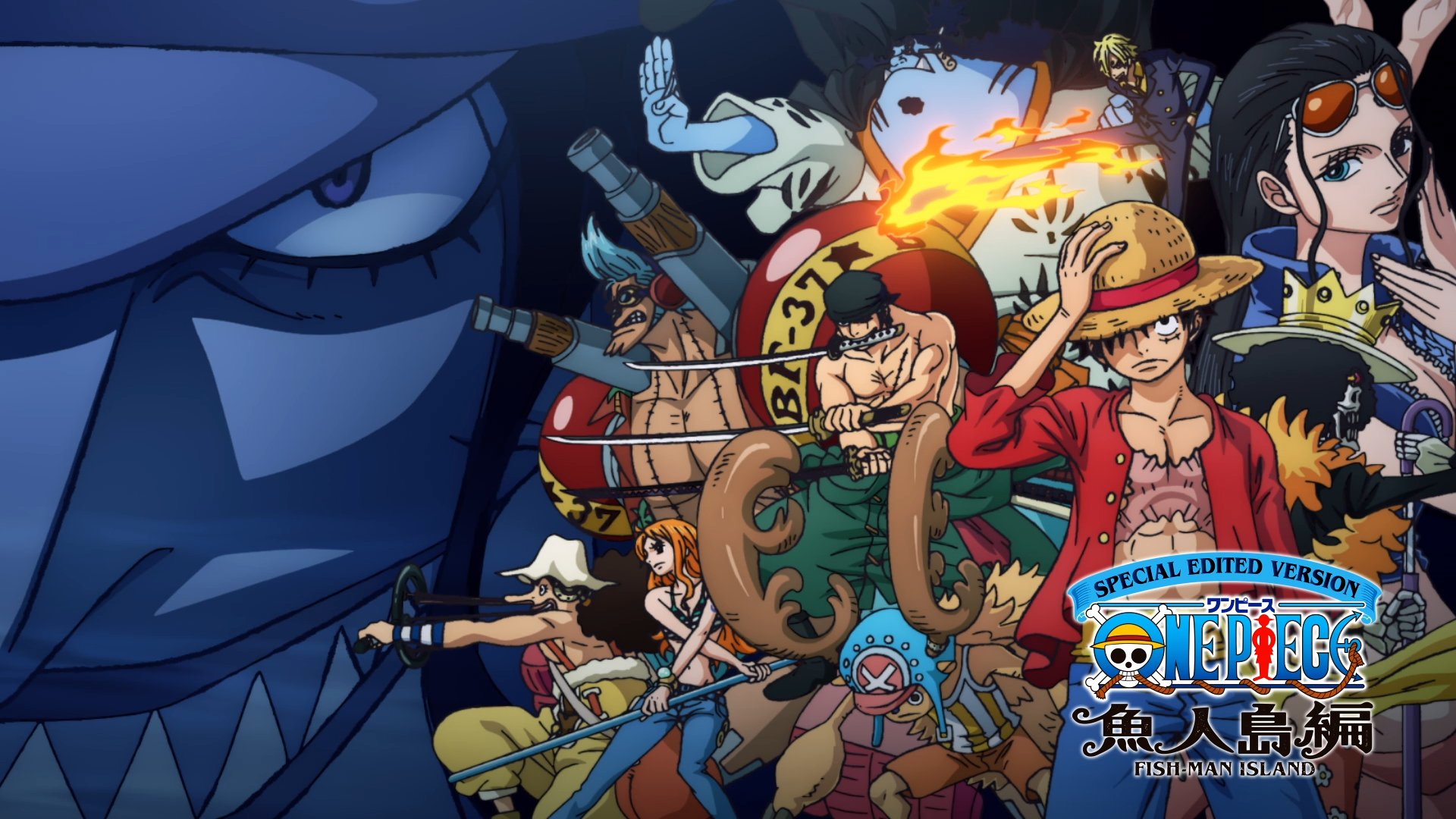 One Piece HD Wallpaper — Straw Hat Crew: Clash of Legends | 1920x1080 ...