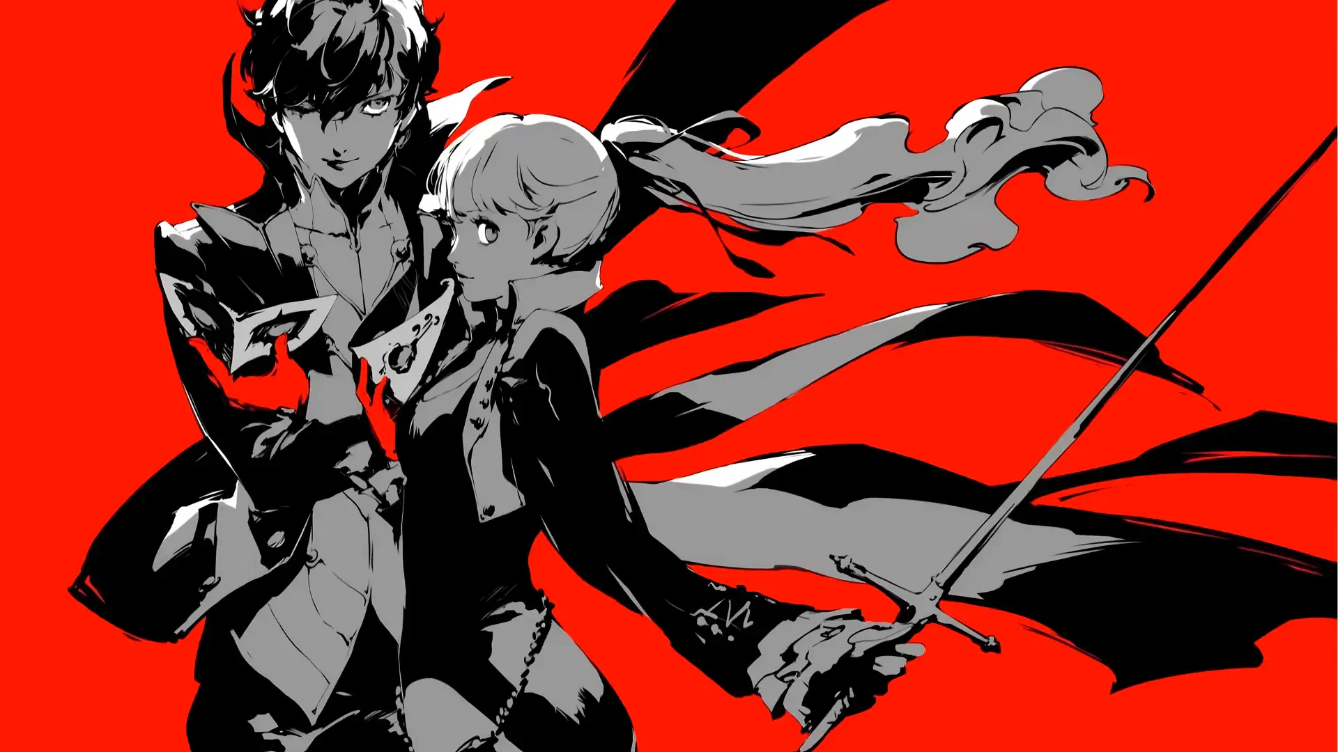 Download Persona 5 Royal Joker (Persona) Kasumi Yoshizawa HD Wallpaper
