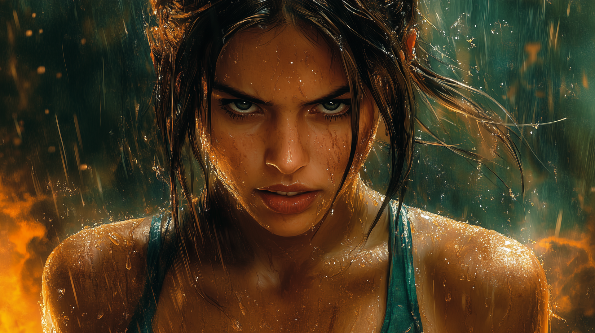Lara Croft: Tomb Raider — 2K Fan-Art Quad HD by michaldunaj | 2912x1632 ...