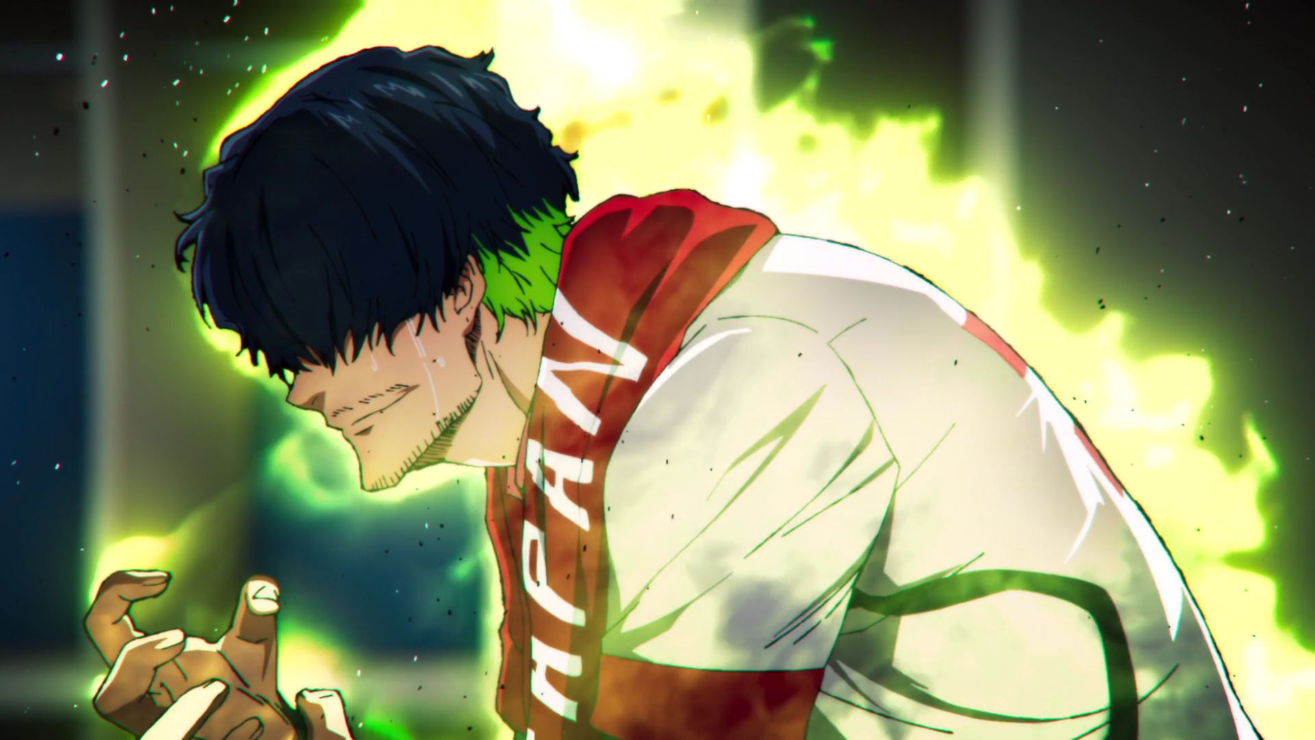 Oliver Aiku in Blue Lock - Dynamic HD Wallpaper