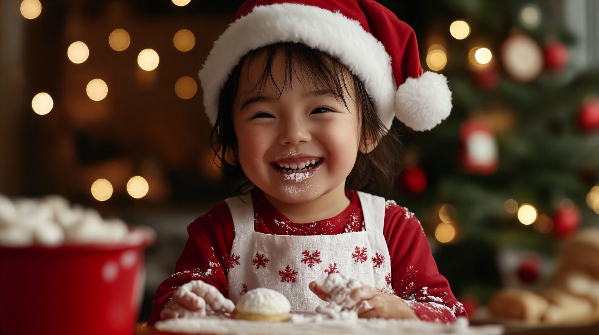 Holiday Baking Joy: A 4K Ultra HD Wallpaper by robokoboto