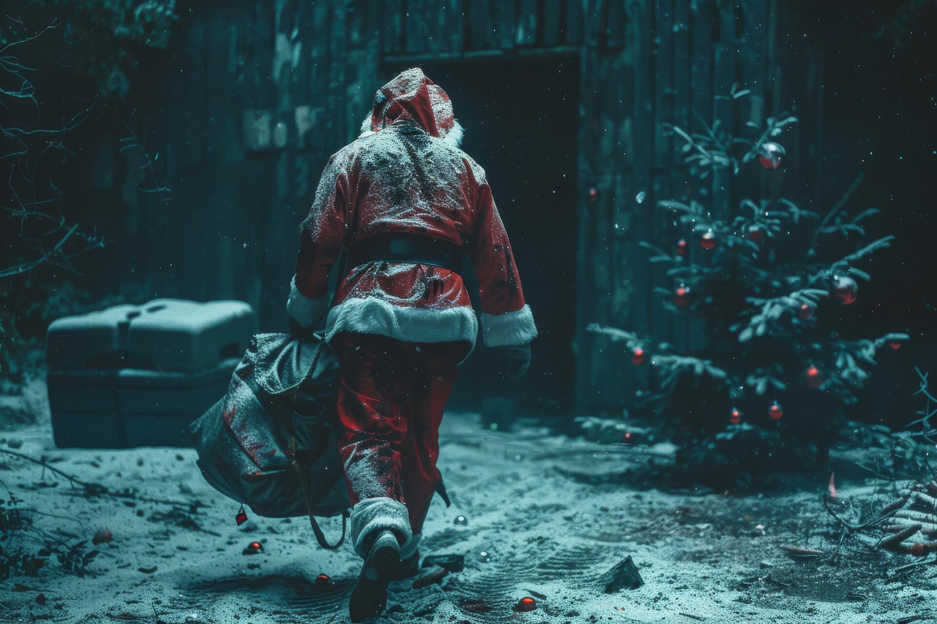 Download Santa Claus Snow 4k Ultra HD Wallpaper