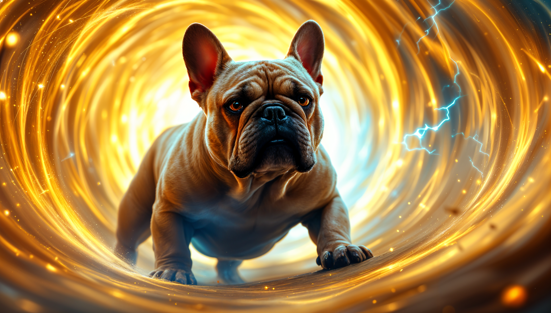 French Bulldog in Stunning 4K Ultra HD Wallpaper by QuantumCurator