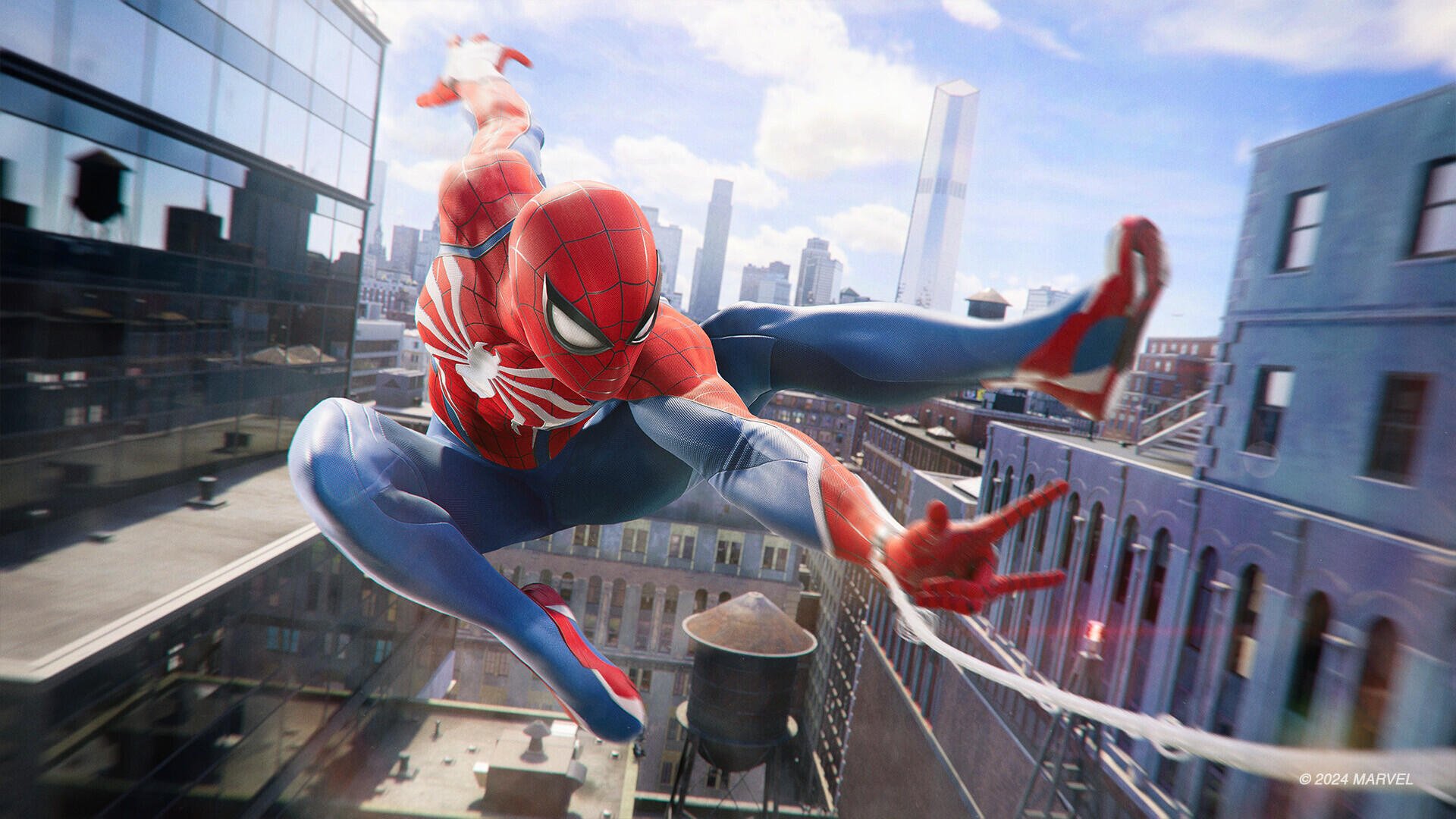 Marvel's Spider-Man 2 HD Wallpaper: A Dynamic Leap into Adventure