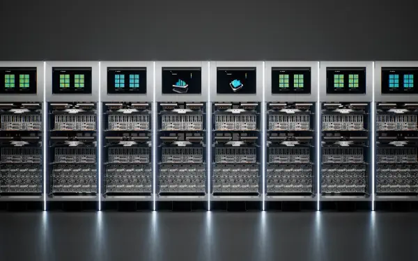 Tesla Data Center: 4K Ultra HD Wallpaper