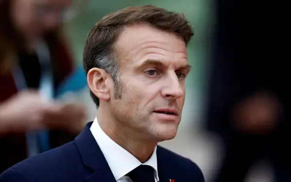 Emmanuel Macron HD Wallpaper - A Leader's Portrait