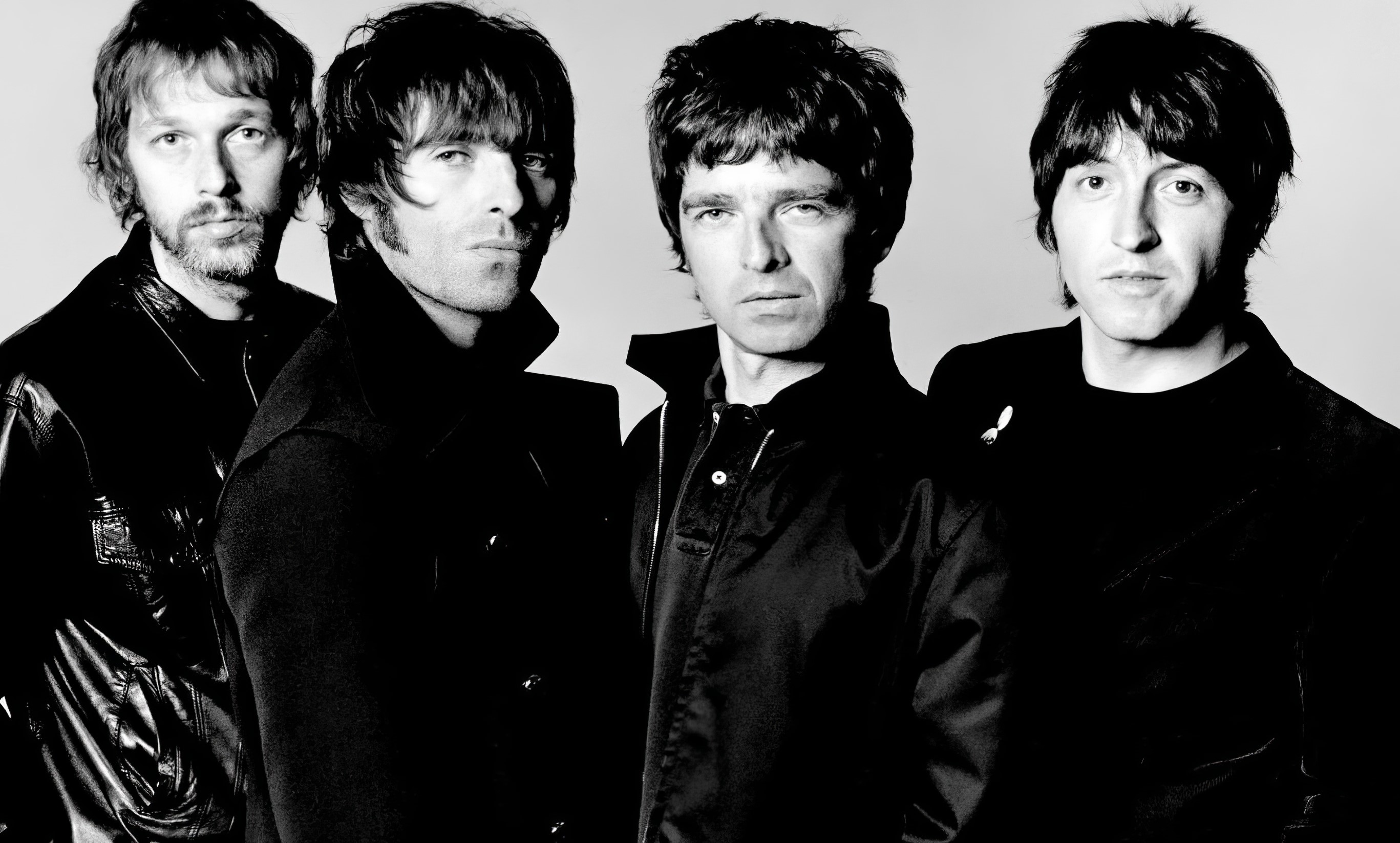 Monochrome Britpop Quartet — HD Wallpaper