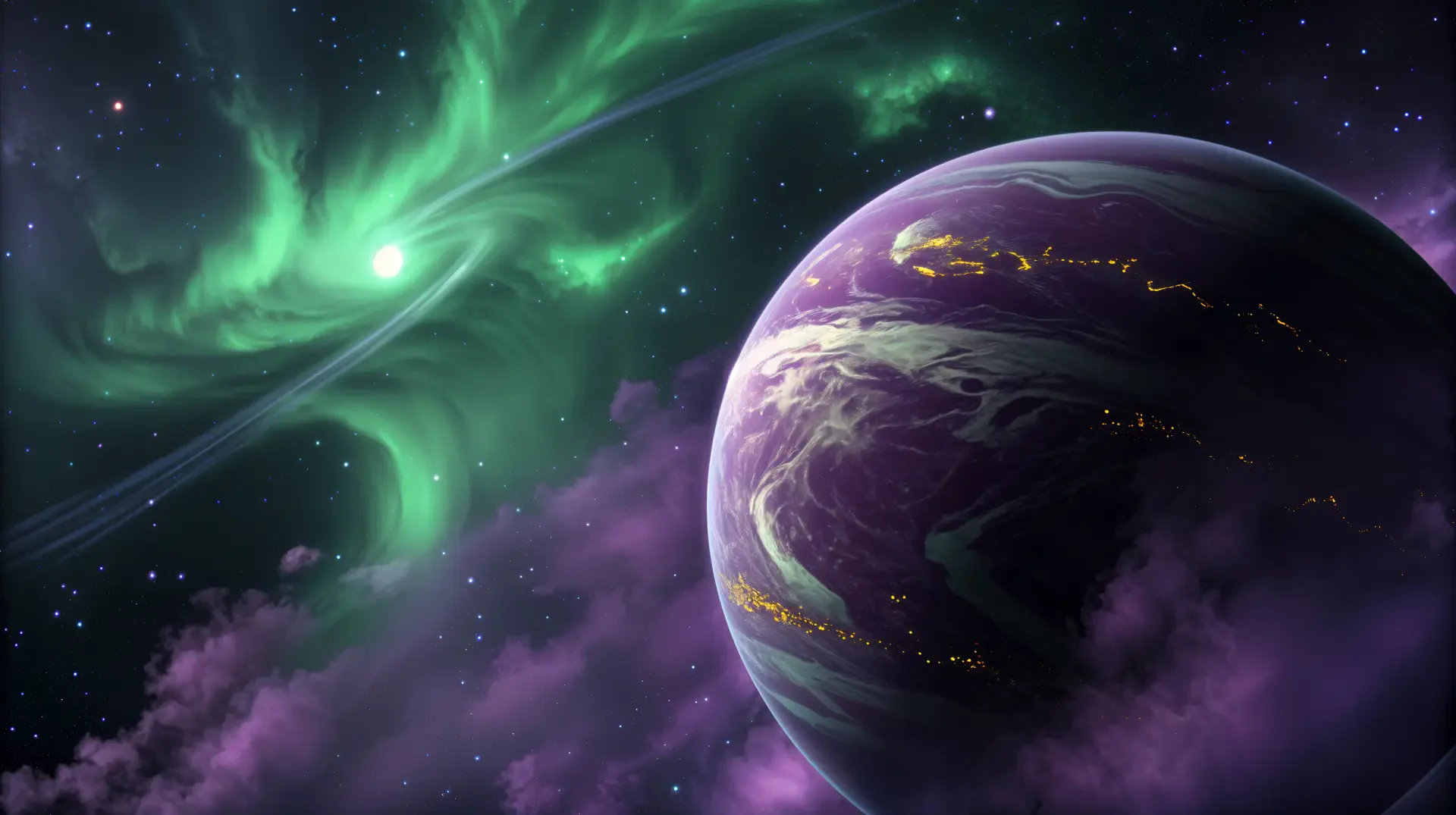 Galactic Wonders: A 4K Ultra HD Wallpaper Experience by QuantumCurator