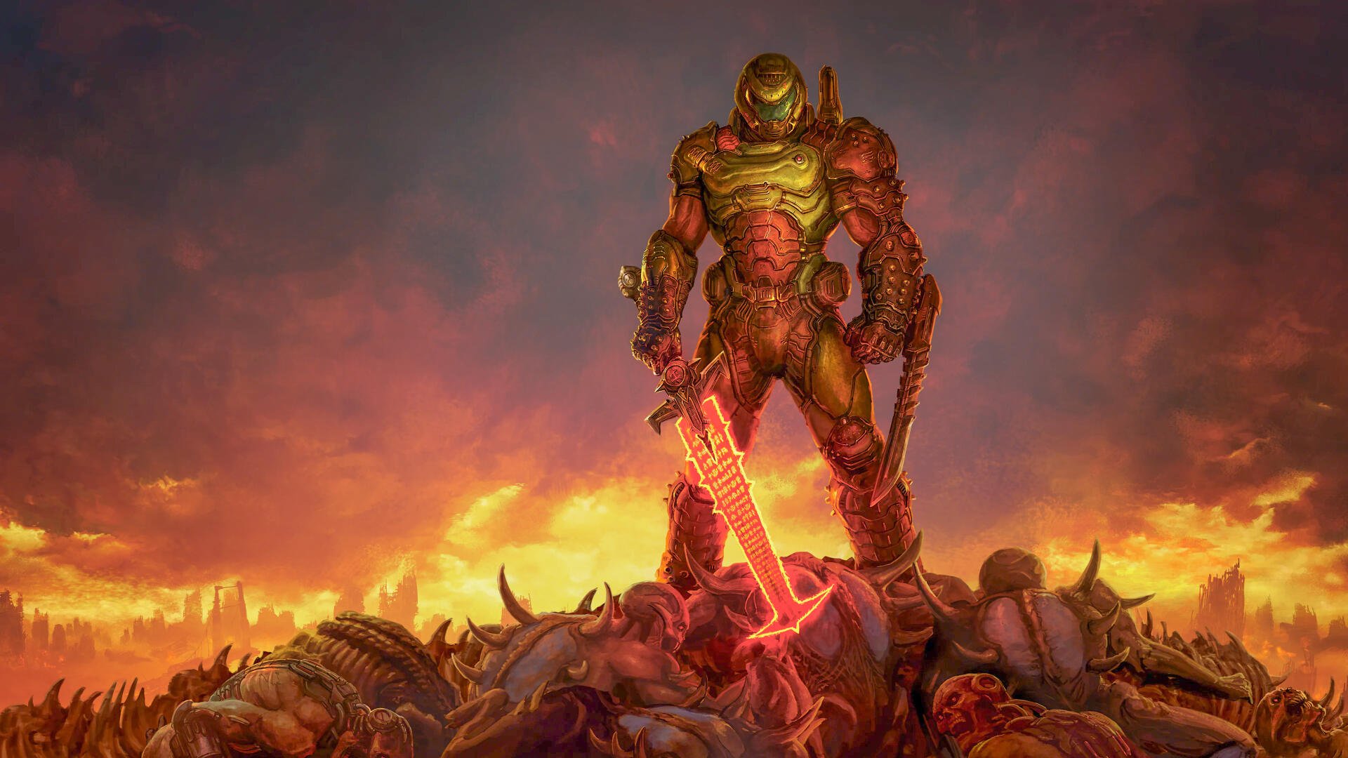 Download DOOM Eternal 4k Ultra HD Wallpaper