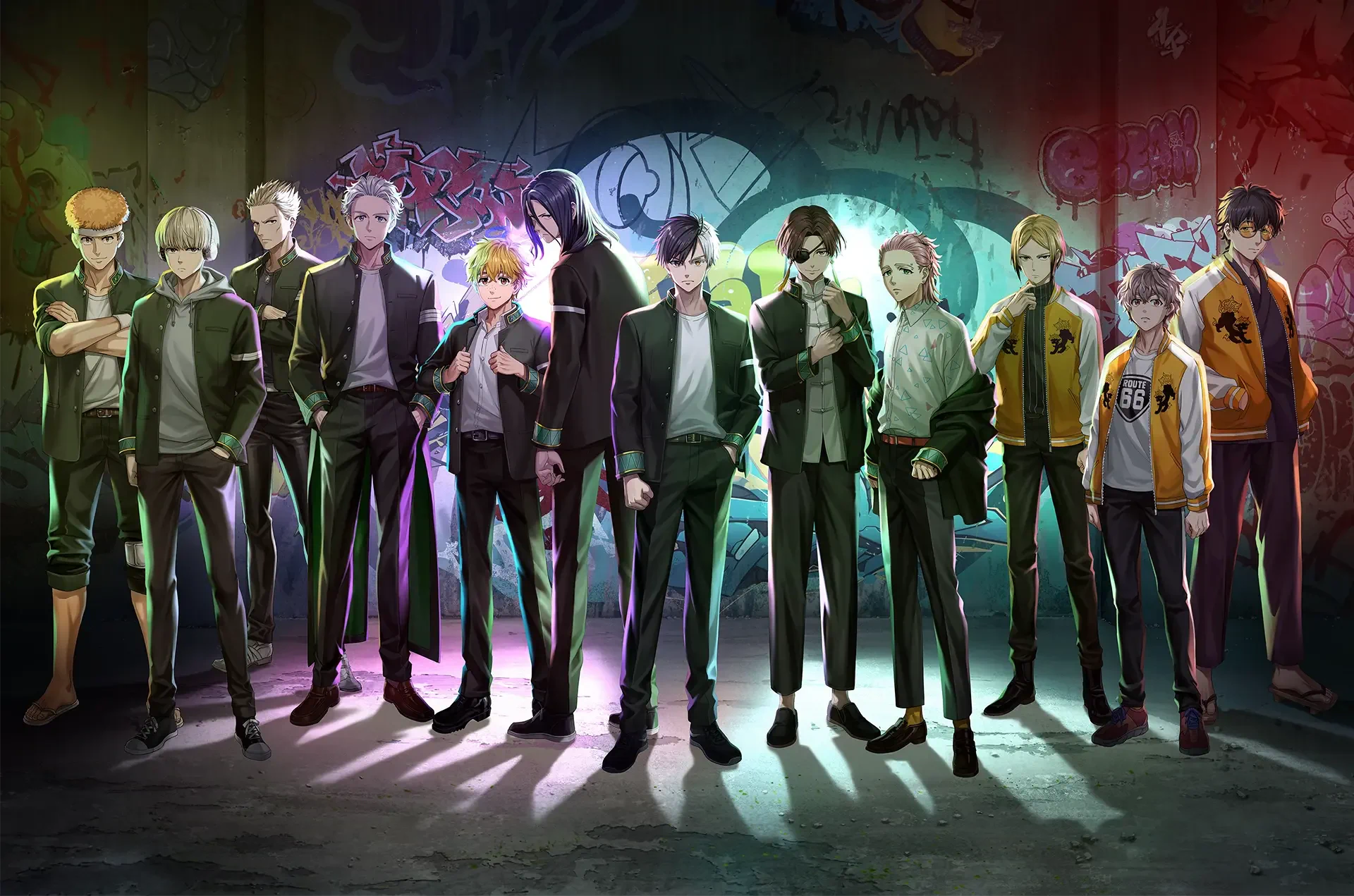 Wind Breaker Anime Squad | Stunning HD Wallpaper