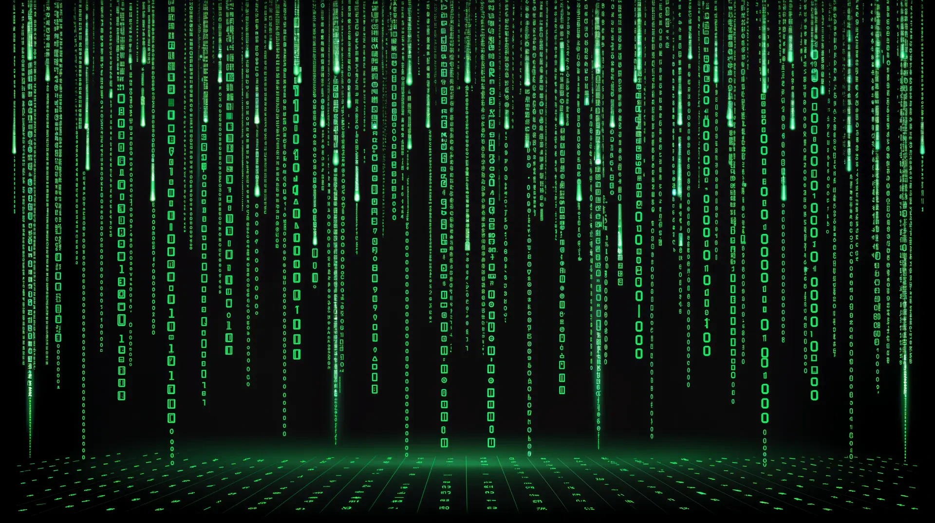 The Matrix 4K Ultra HD Digital Rain Wallpaper by QuantumCurator