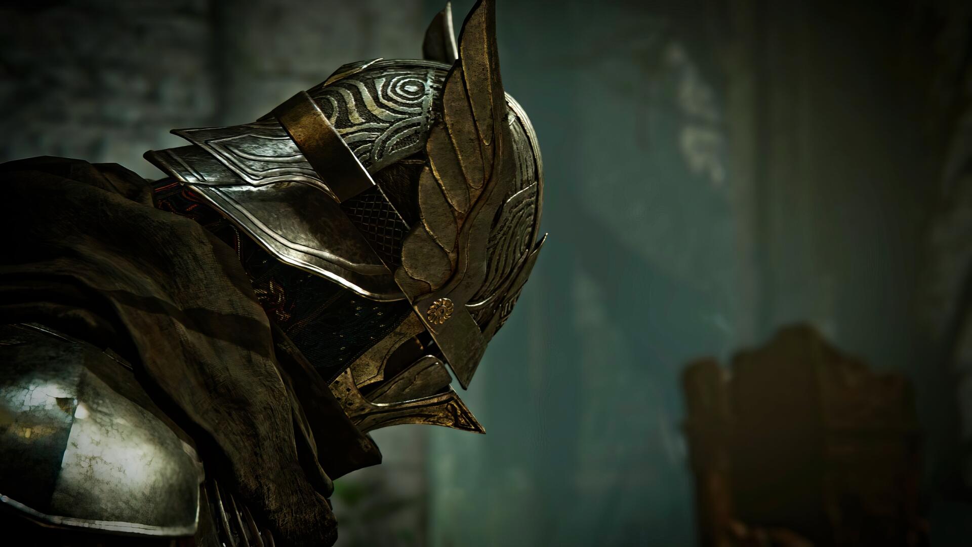 Elden Ring Nightreign Helmet HD Wallpaper – Epic Video Game Art