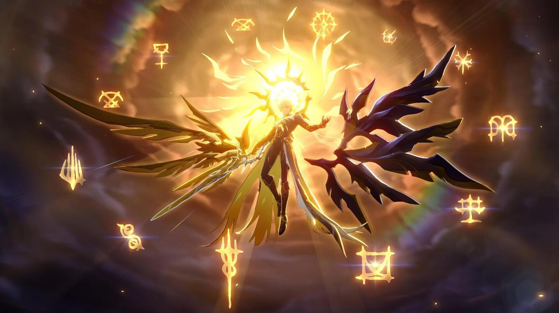 Honkai: Star Rail Phainon HD Wallpaper – Radiant Celestial Power